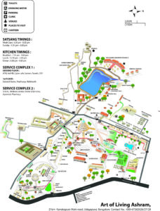 Maps – Ashrams of India