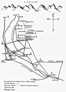 Maps – Ashrams of India