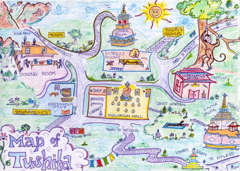 Maps – Ashrams of India