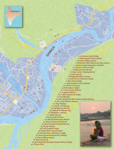 Maps – Ashrams of India