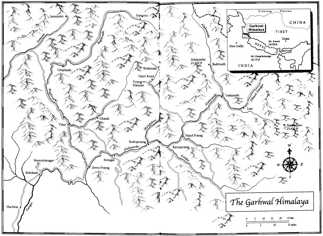 Maps – Ashrams of India