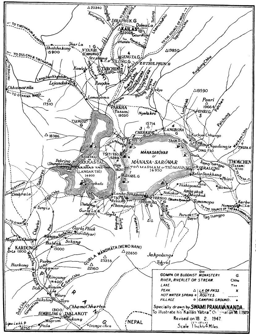 Maps – Ashrams of India
